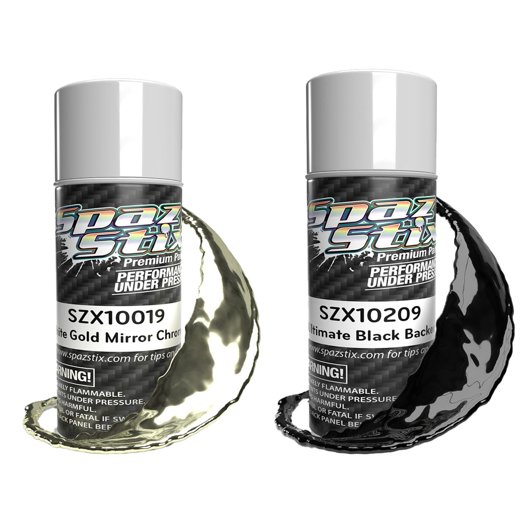 White Gold Mirror Chrome Bundle – Spaz Stix by HRP