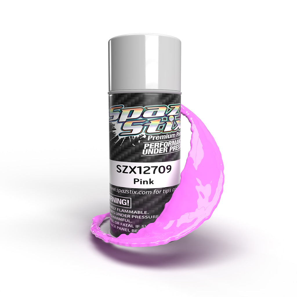 SOLID PINK AEROSOL PAINT 3.5OZ – Spaz Stix by HRP